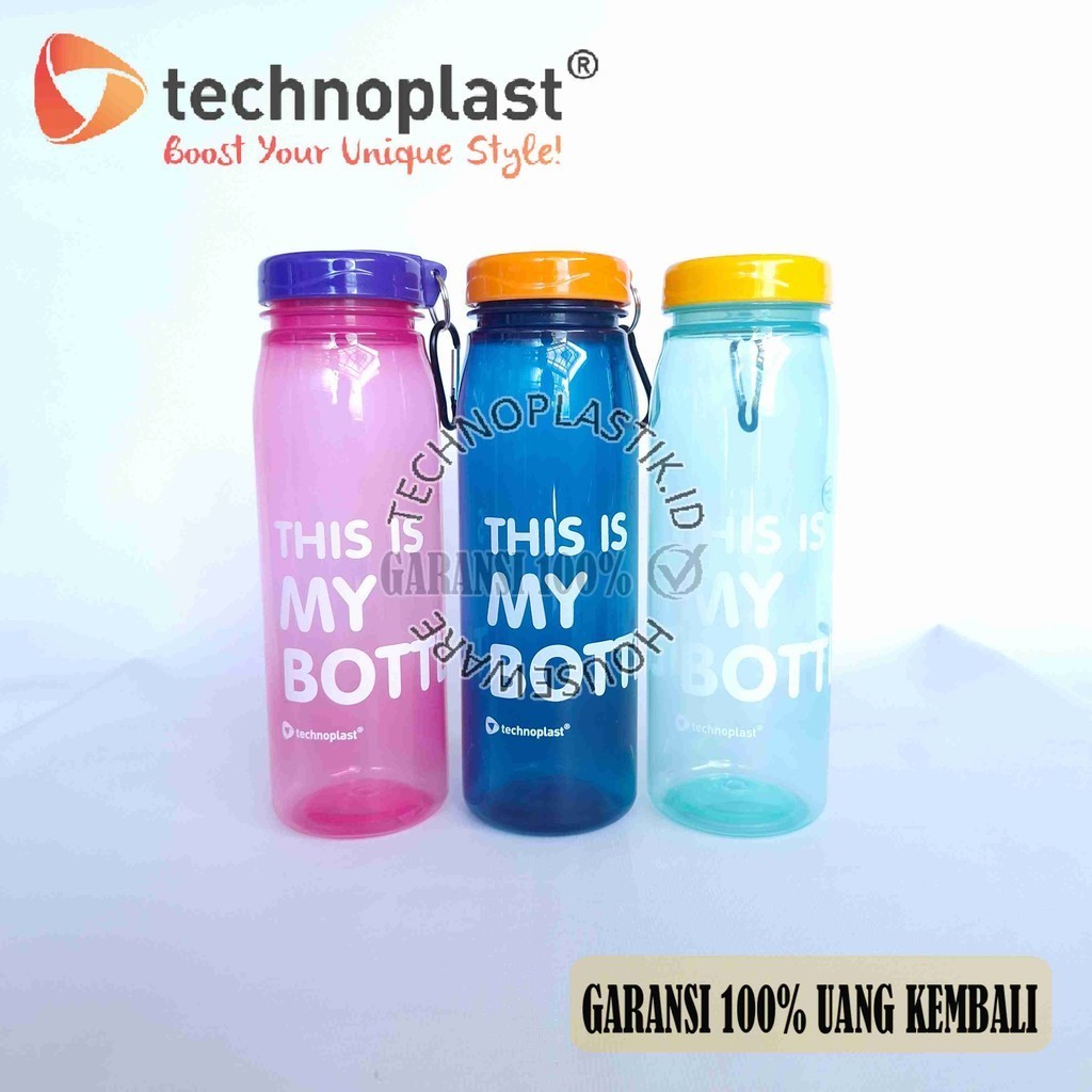 Jual TECHNOPLAST Botol Minum New I Love My Bottle Botol Air Bpa Free ...