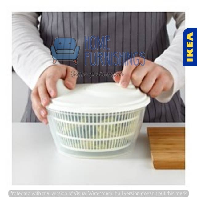 Jual GF43C Salad Spinner Pengering Sayur Putar manual D23 cm mangkok ...