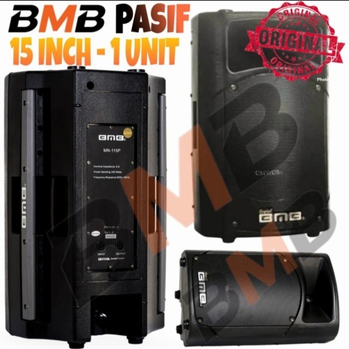 Jual Speaker Pasif BMB 15 Inch MN-115P Original Garansi 3 Tahun Harga 1 Pcs | Shopee Indonesia