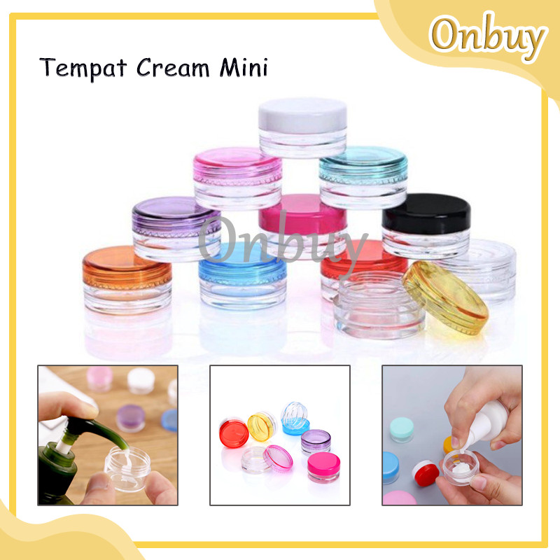Jual Jar Cream 5 Gram Bulat / Tempat Cream Mini / Wadah Cream | Shopee ...