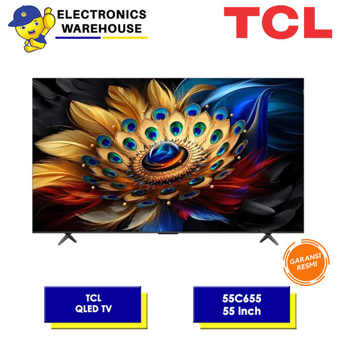 Jual TCL 55C655 QLED PRO 4K UHD Smart Google TV w/ ONKYO 2.1CH 55 Inch ...