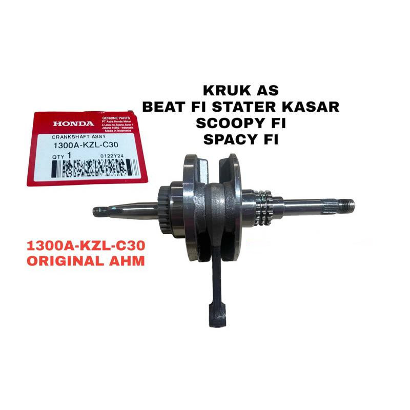 Jual CRANKSHAFT ASSY KZL KRUK AS STANG SEHER BEAT FI STATER KASAR ...