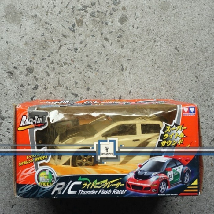 Jual Auldey Race Tin RC 1:18 Thunder Flash Racer with Lights and Music ...