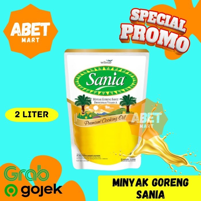 Jual Sania Minyak Goreng Kemasan 2Liter - 2 L Liter 2L Pak Dus Pcs ...