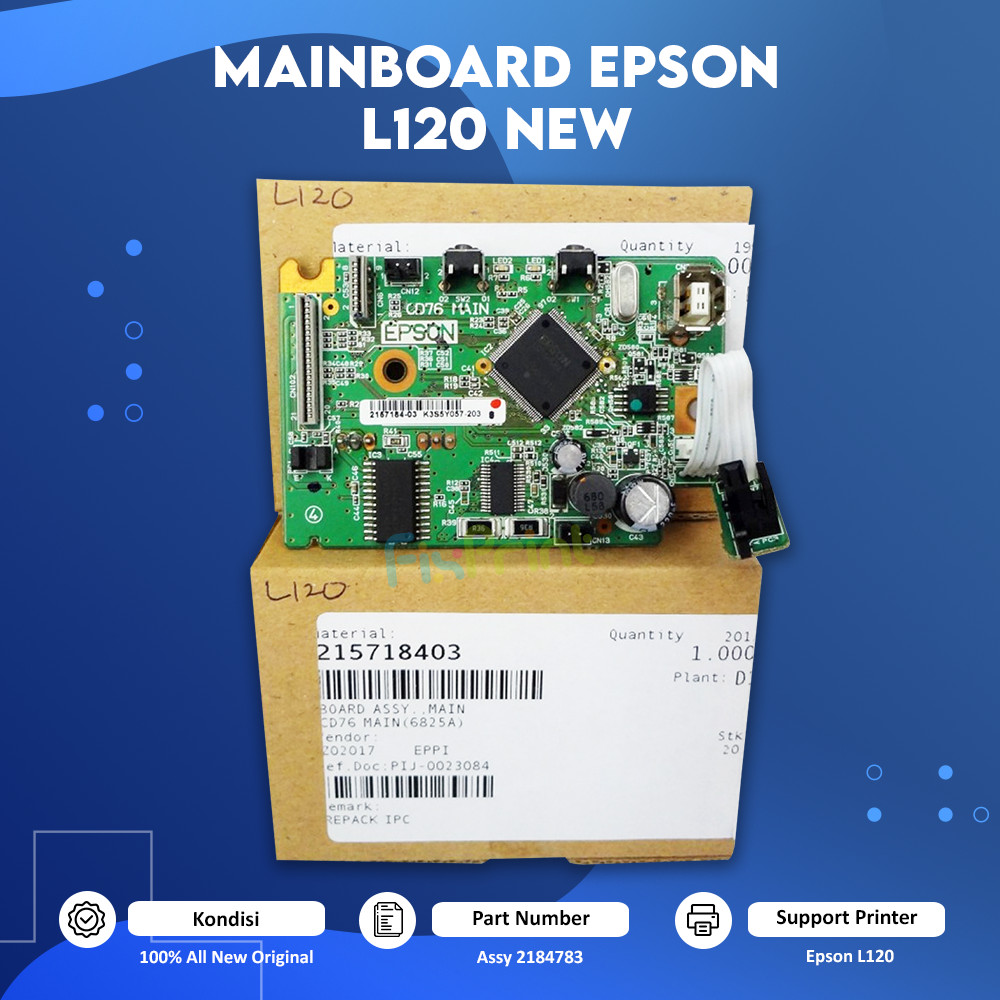 Jual Mainboard Epson L120 L121 Board Printer L-120 L-121 Motherboard ...
