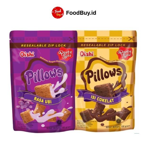 Jual Oishi Pillows Cokelat / Ubi 100 gr | Shopee Indonesia