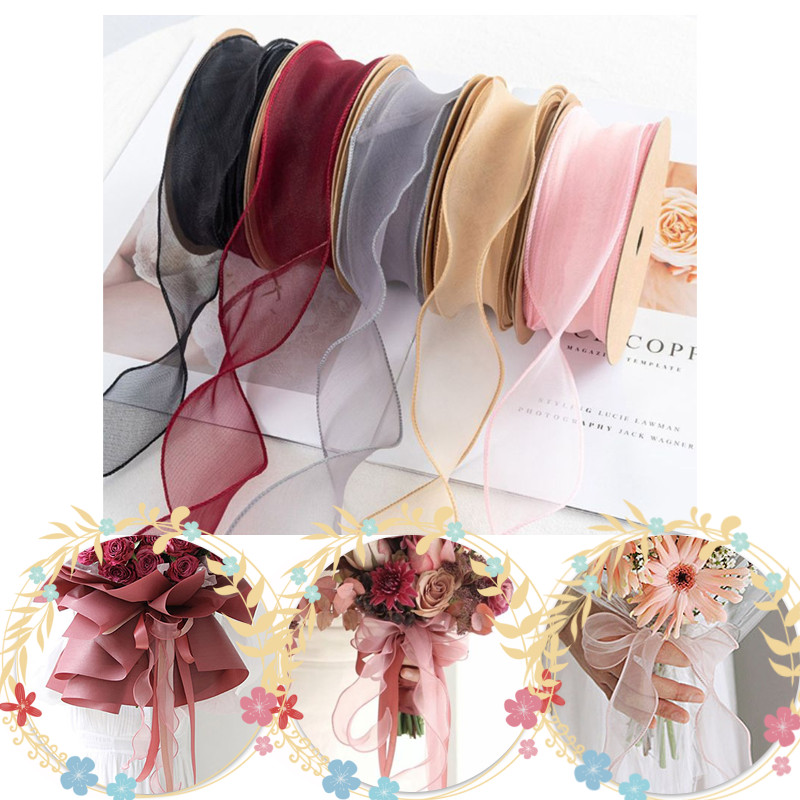 Jual [1 ROLL 10 Yard] Pita Korea Fishtail Ribbon / PITA Ribbon/Dekorasi ...