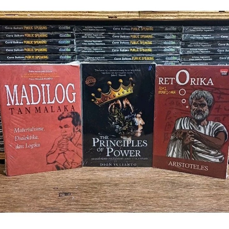 Jual paket 3 buku Retorika madilog the principle of power | Shopee ... Jual paket 3 buku Retorika madilog the principle of power | Shopee ...
