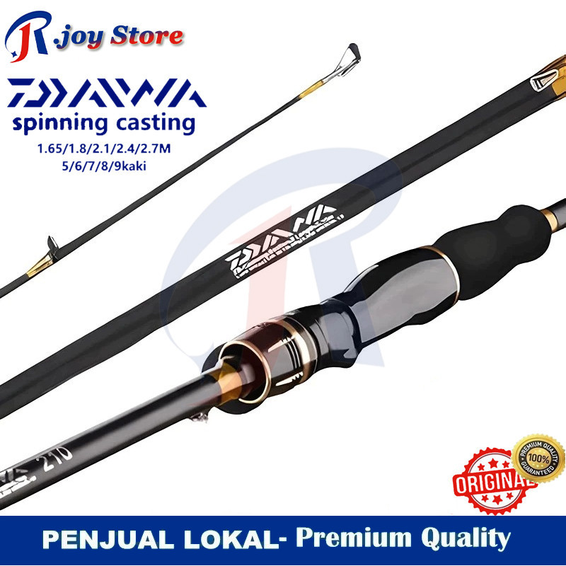 Jual R.joy-DAIWA Carbon Spinning Rod Casting Rod Ultralight Fishing Rod ...