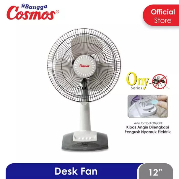 Jual KIPAS ANGIN COSMOS 12-DAR-ONY DESK FAN 12 INCH Garansi Resmi ...