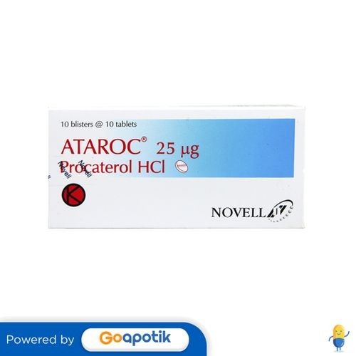Jual Ataroc 25 Mcg Box 100 Tablet | Shopee Indonesia