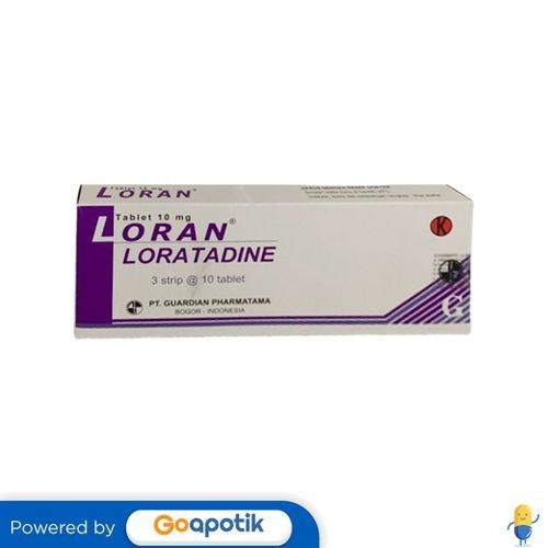 Jual Loran 10 Mg Box 30 Tablet | Shopee Indonesia