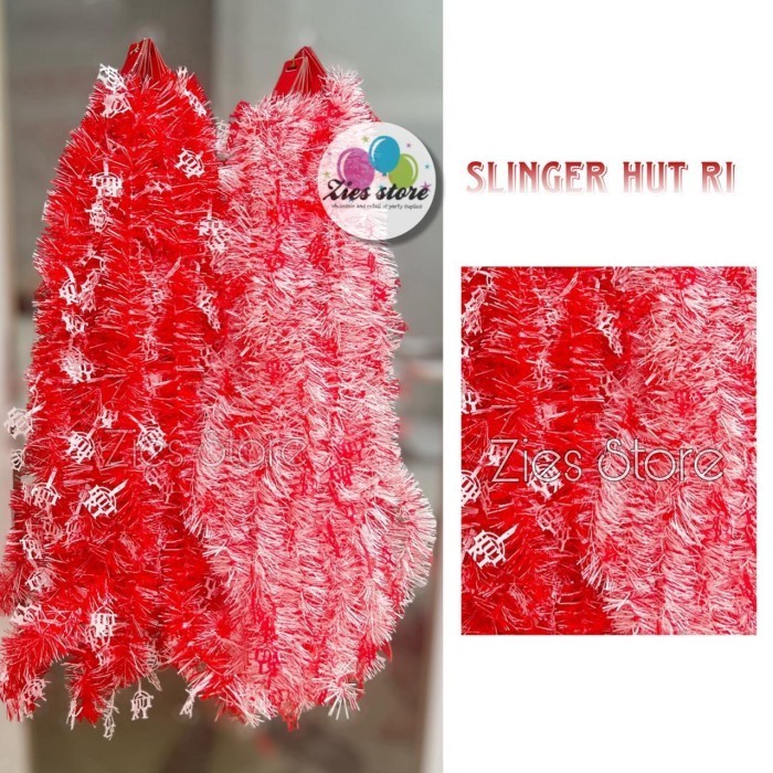 Jual Slinger Merah Putih HUT RI / Hiasan HUT RI 17 Agustus | Shopee ...