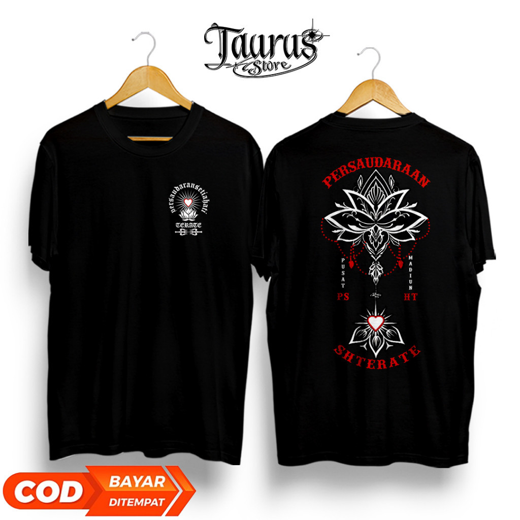 Jual KAOS PSHT BUNGA TERATE PUTIH HATI BERSINAR -KAOS PSHT MURAH-KAOS ...