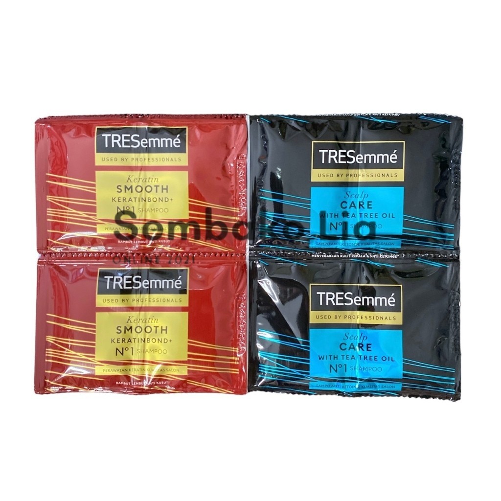 Jual Shampo Tresemme Sachet Renteng Isi 12pc Sachet Shampo Tresemme ...