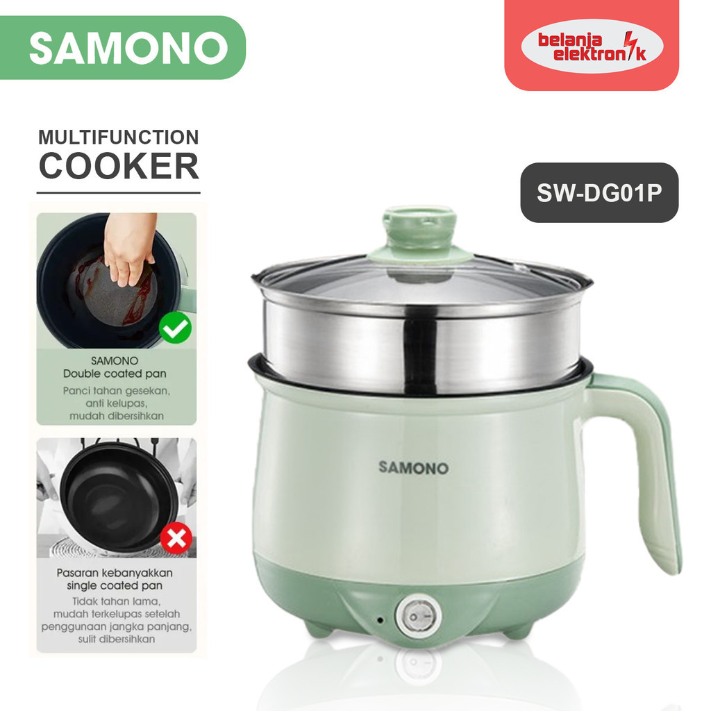 Jual SAMONO MULTIFUNCTION COOKER PANCI KUKUSAN LISTRIK 1,5 LITER ...