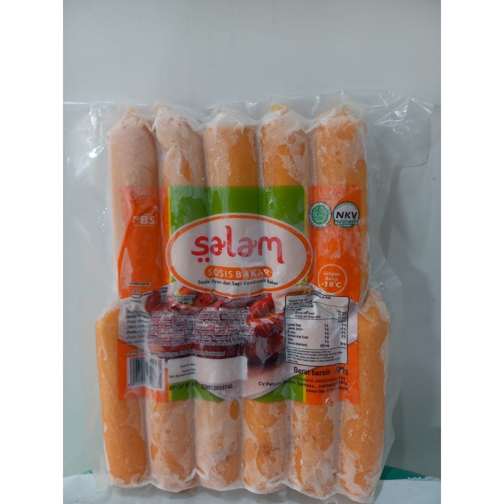 Jual (READY STOCK) SALAM SOSIS BAKAR MINI ISI 11 BERAT 500 GR HALAL ...