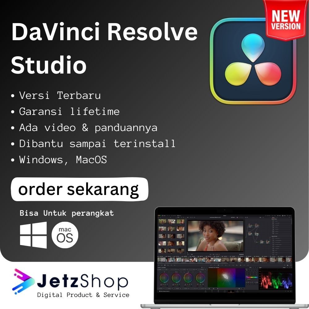 Jual Versi Terbaru - DaVinci Resolve Studio Premium | Shopee Indonesia Jual Versi Terbaru - DaVinci Resolve Studio Premium | Shopee Indonesia