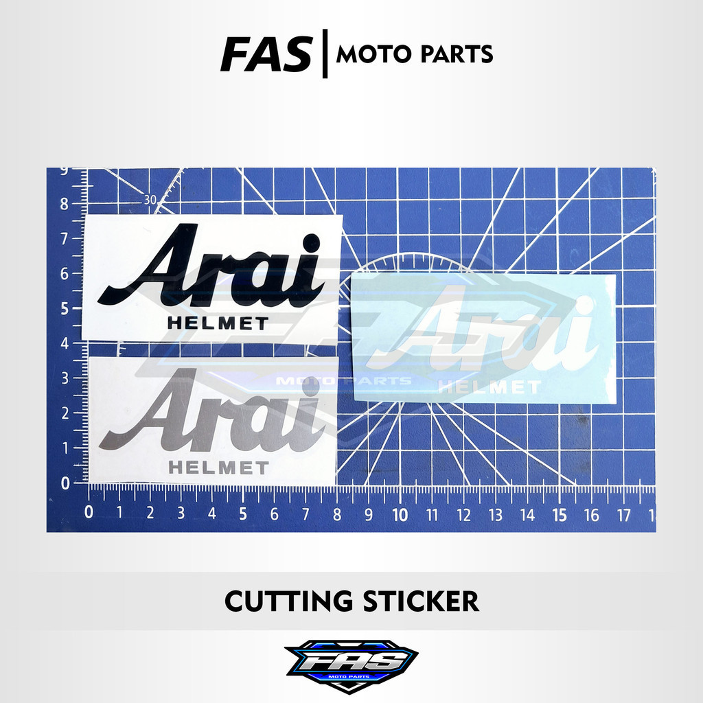 Jual Stiker Helm Logo Arai Polos | Shopee Indonesia