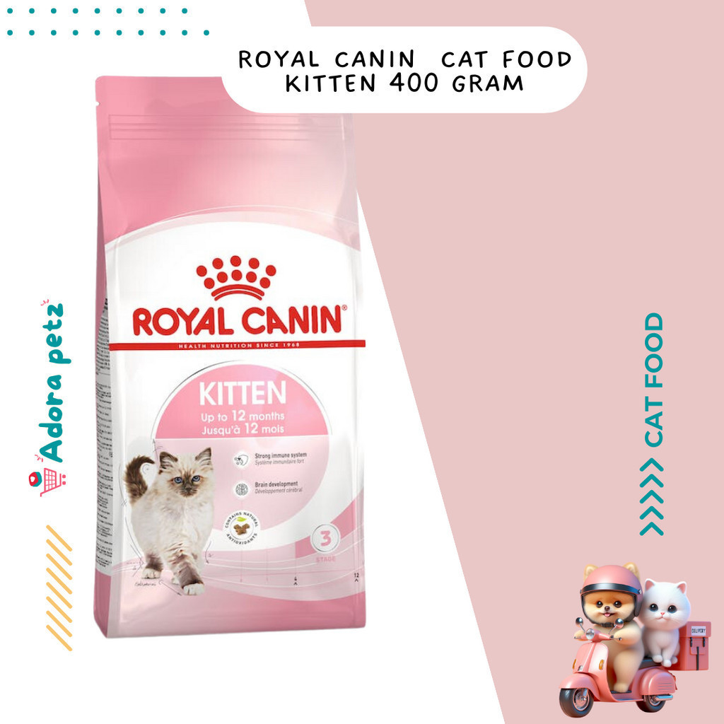 Jual RC CAT FOOD ROYAL CANIN KITTEN 36 - 400GR FRESHPACK MAKANAN ANAK ...