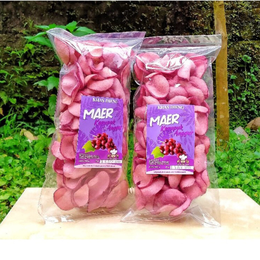 Jual Keripik Buah Carica - Apel - Naga Chips -Anggur Fruit Snack ...