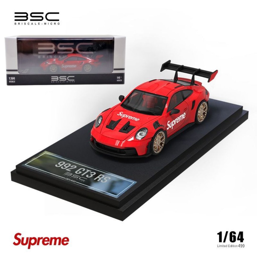 Jual BSC 1/64 Porsche 911 (992) GT3RS Supreme | Shopee Indonesia