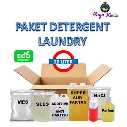 Jual DK89O Paket Detergen Laundry / Bahan Baku Detergent Laundry "Raja Kimia" | Shopee Indonesia