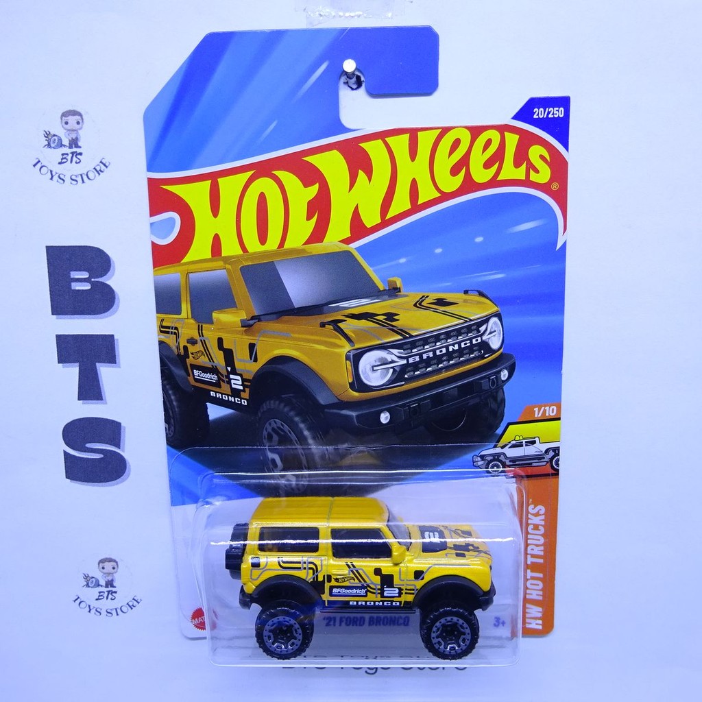 Jual Hot Wheels 21 Ford Bronco Kuning | Shopee Indonesia