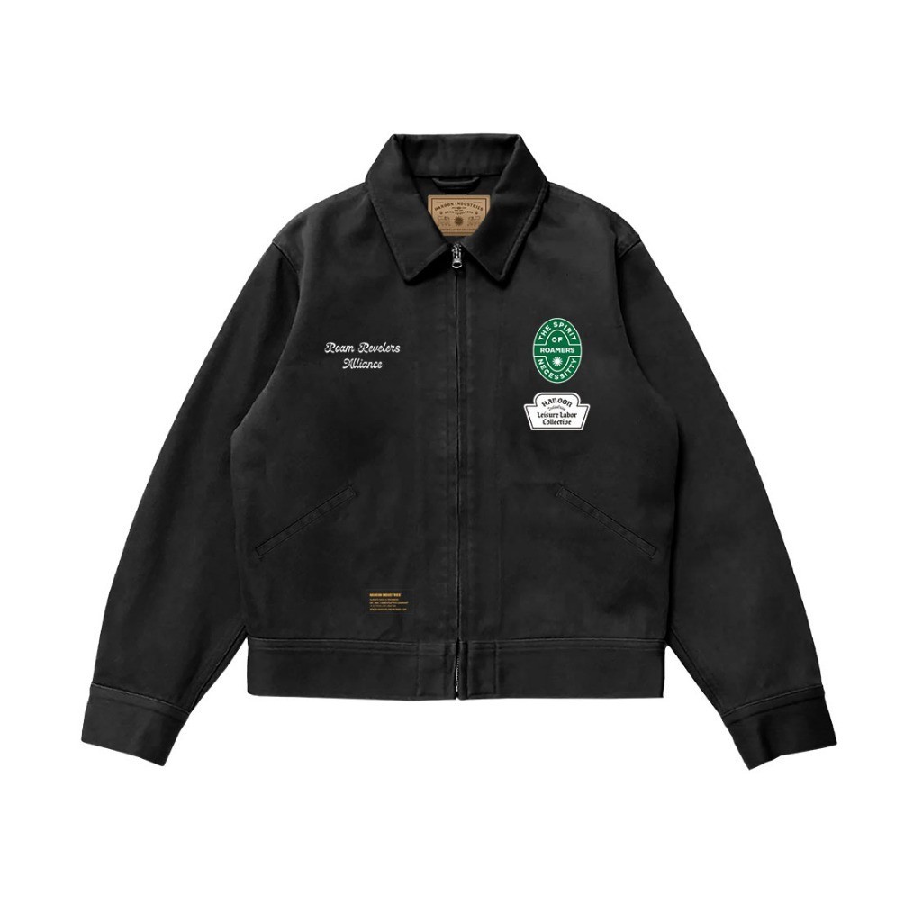 Jual Hanoon Industries – Work Jacket Boxy Fit Black Stre Alliance ...