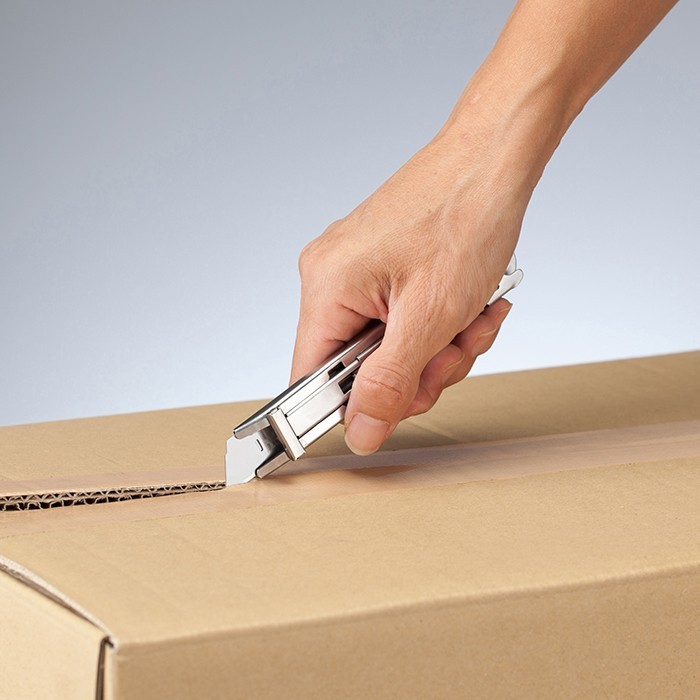 Jual Pisau Cutter Besi Putih SK-12 OLFA All Stainless Steel Safety knife | Shopee Indonesia