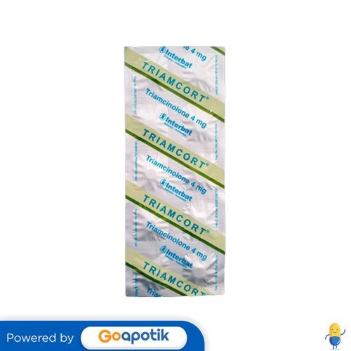 Jual Triamcort 4 Mg Strip 10 Tablet | Shopee Indonesia