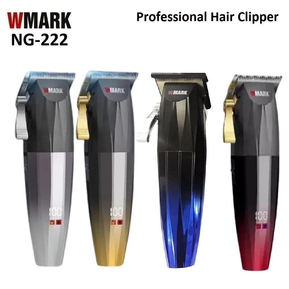 Jual GROSIRUNIK99 WMARK NG-222 - Rechargeable Professional Hair Clipper - Alat Pangkas Rambut ...