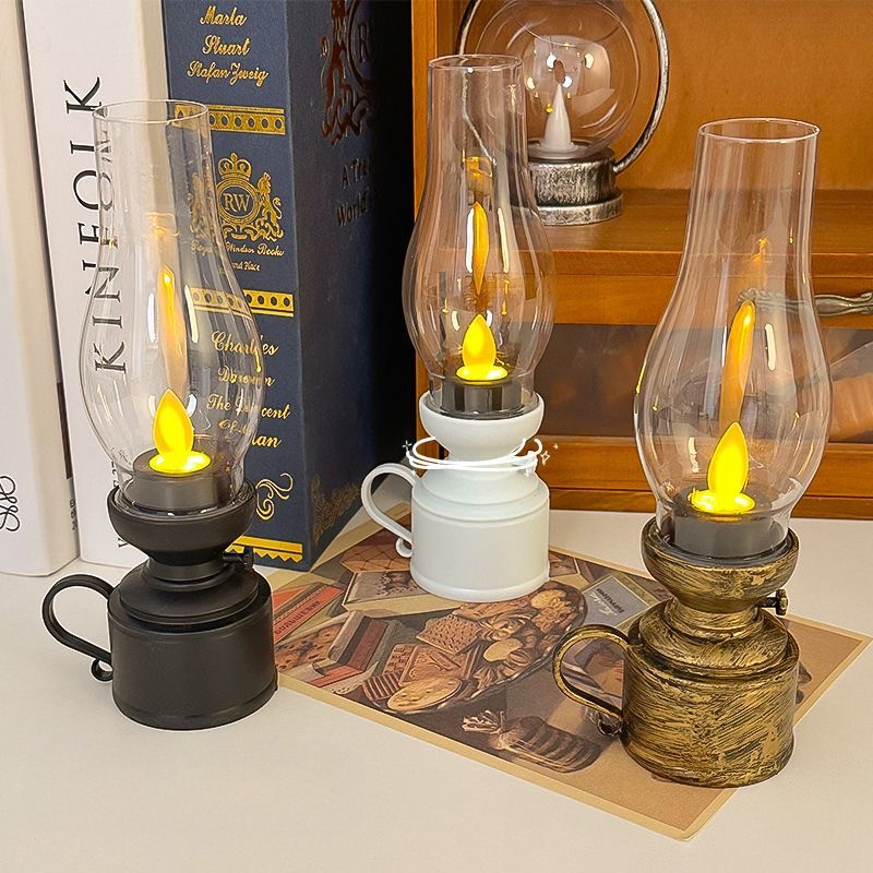 Jual Lampu Teplok LED Retro 3 Warna / Retro Lampu Teplok LED / Lampu ...