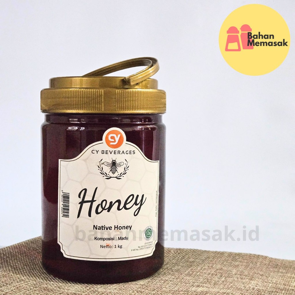 Jual Madu Alami CY Beverages Native Honey Masak Original Halal 1 Kg ...