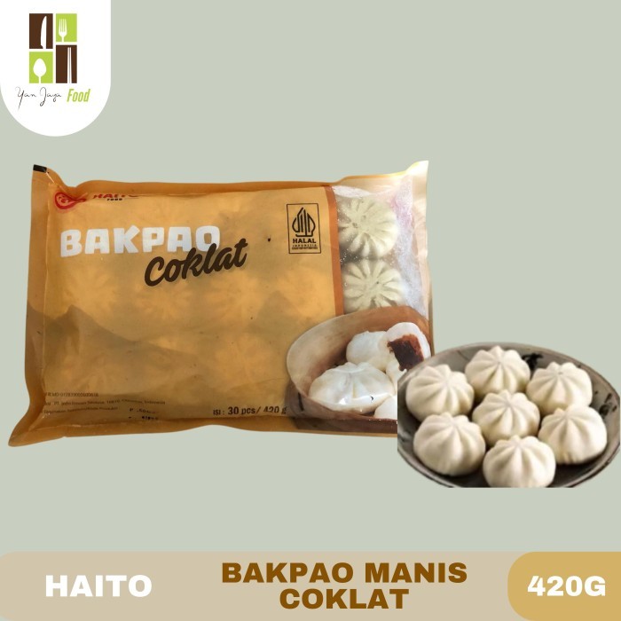 Jual Haito Bakpao Coklat / Bakpao Manis / Bakpao Manis Coklat / 420g ...