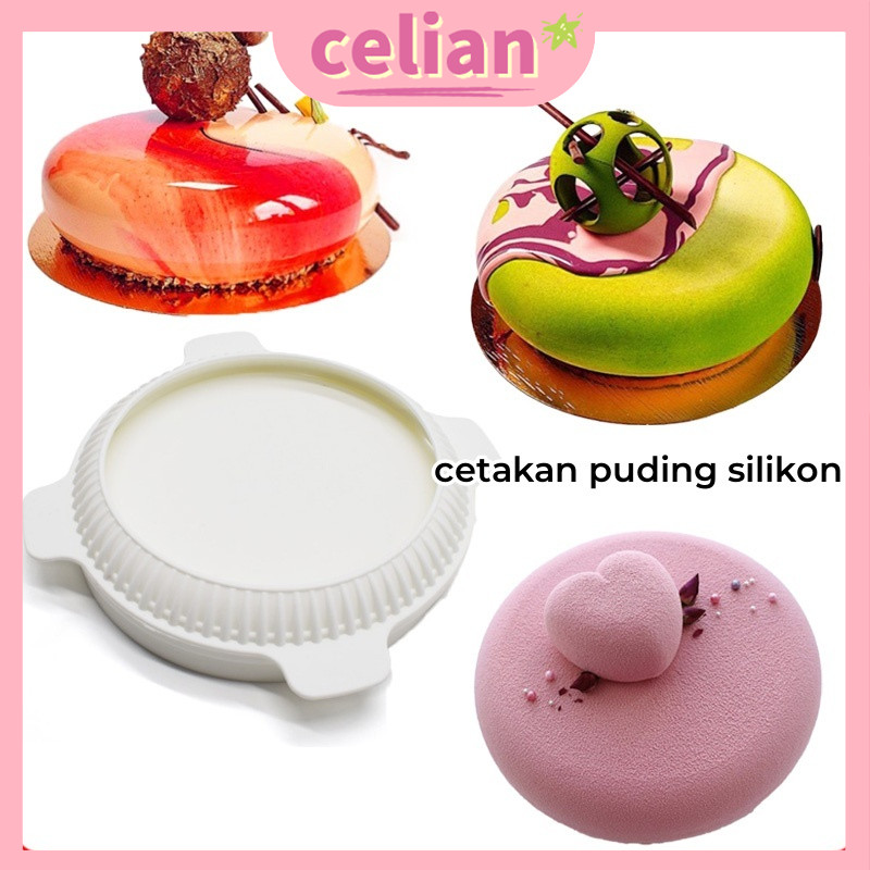 Jual Cetakan Entremet Cake Mold /Cetakan Puding Silikon/Kue Round ...