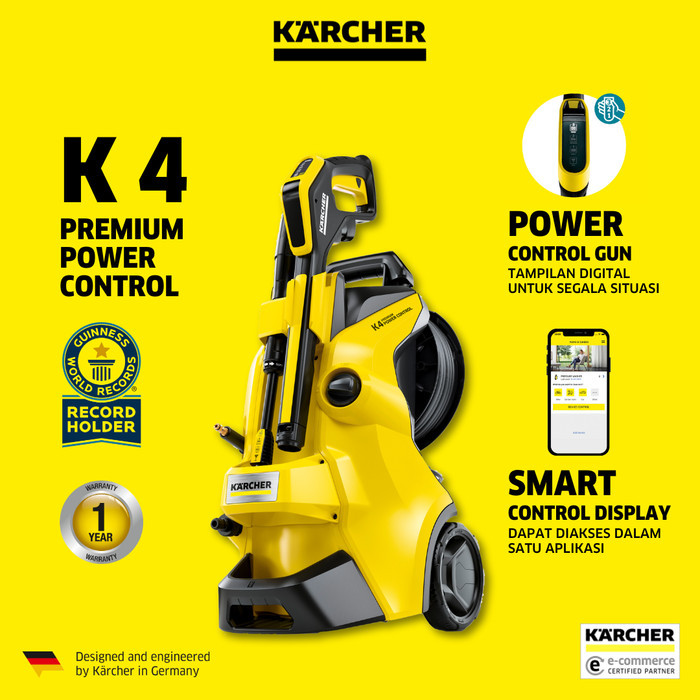 Jual Karcher K 4 Premium Power Control *EU 1800 Watt High Pressure ...