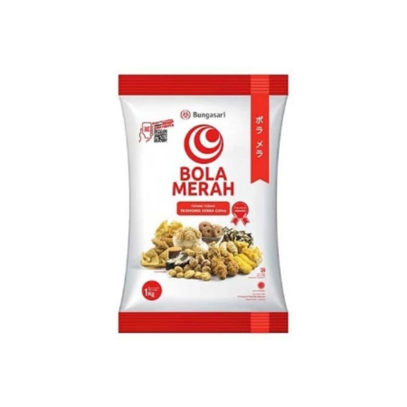 Jual Tepung Terigu Bola Merah 1kg - FDY | Shopee Indonesia