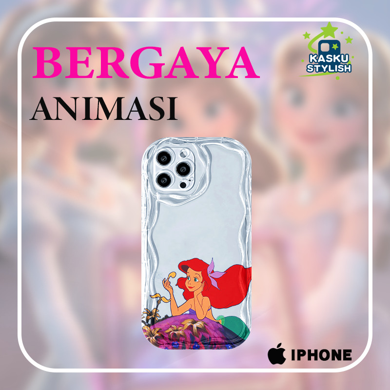 Jual Disney Putri Duyung Ariel Cantik case Berlaku untuk iPhone 6 7 8 X ...