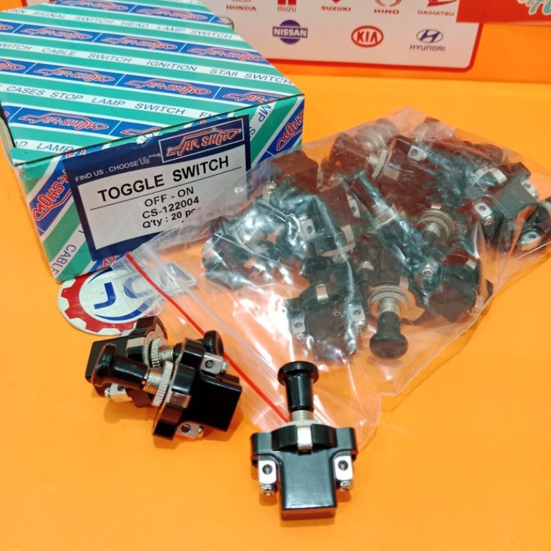 Jual SAKLAR ON OFF TARIK 1X PUSH PULL SWITCH UNIVERSAL ASLI CARSHOW ...