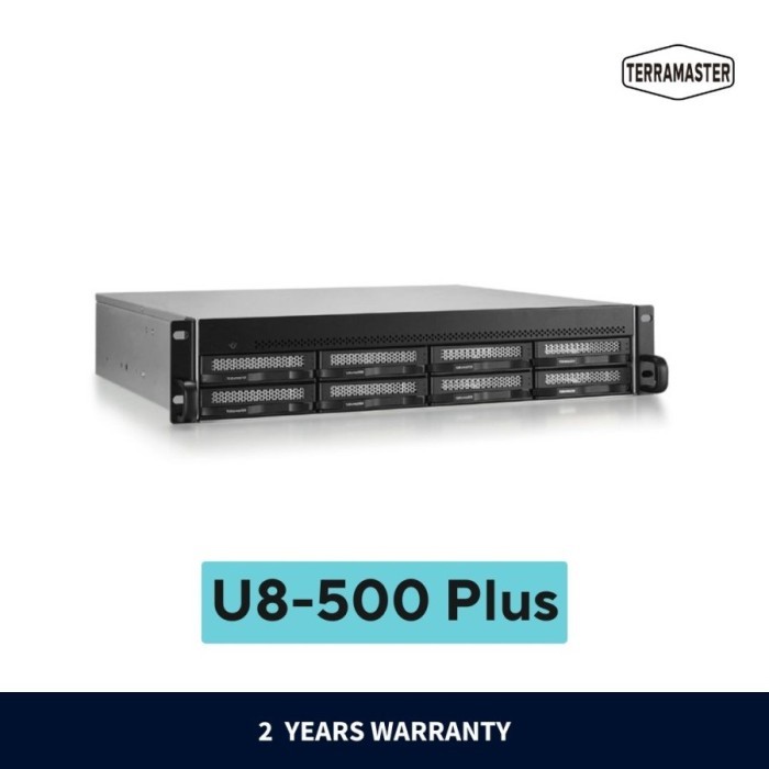 Jual TerraMaster U8-500 Plus NAS Barebone 8-Bay Rack i7 Nas Storage | Shopee Indonesia