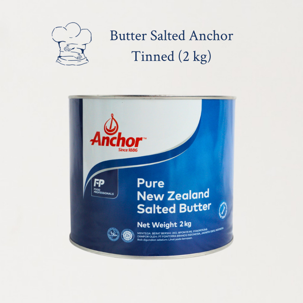 Jual Anchor Butter Salted 2Kg – Mentega Asin Premium dari New Zealand ...