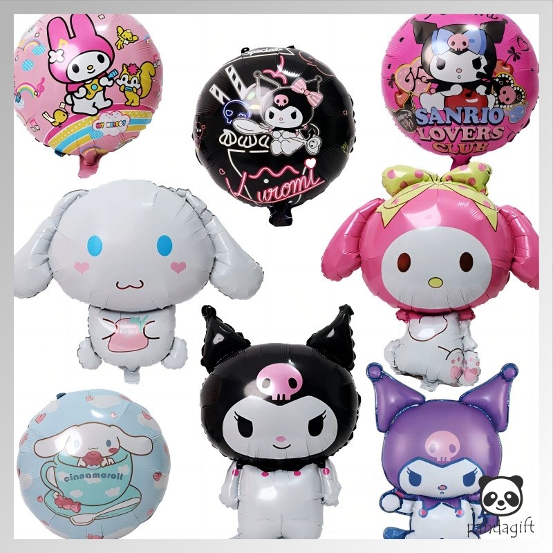 Jual Balon Foil Sanrio (Cinnamoroll, My Melody, Kuromi) / Balon BULAT ...