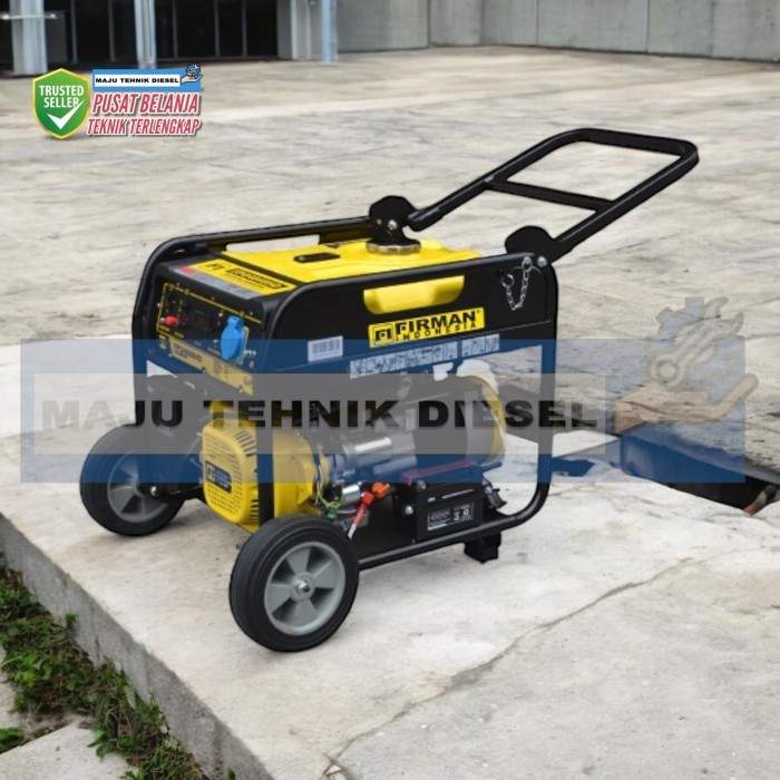 Jual Mesin Genset Bensin Portable Gasoline Generator Firman FPG 4888 HD ...