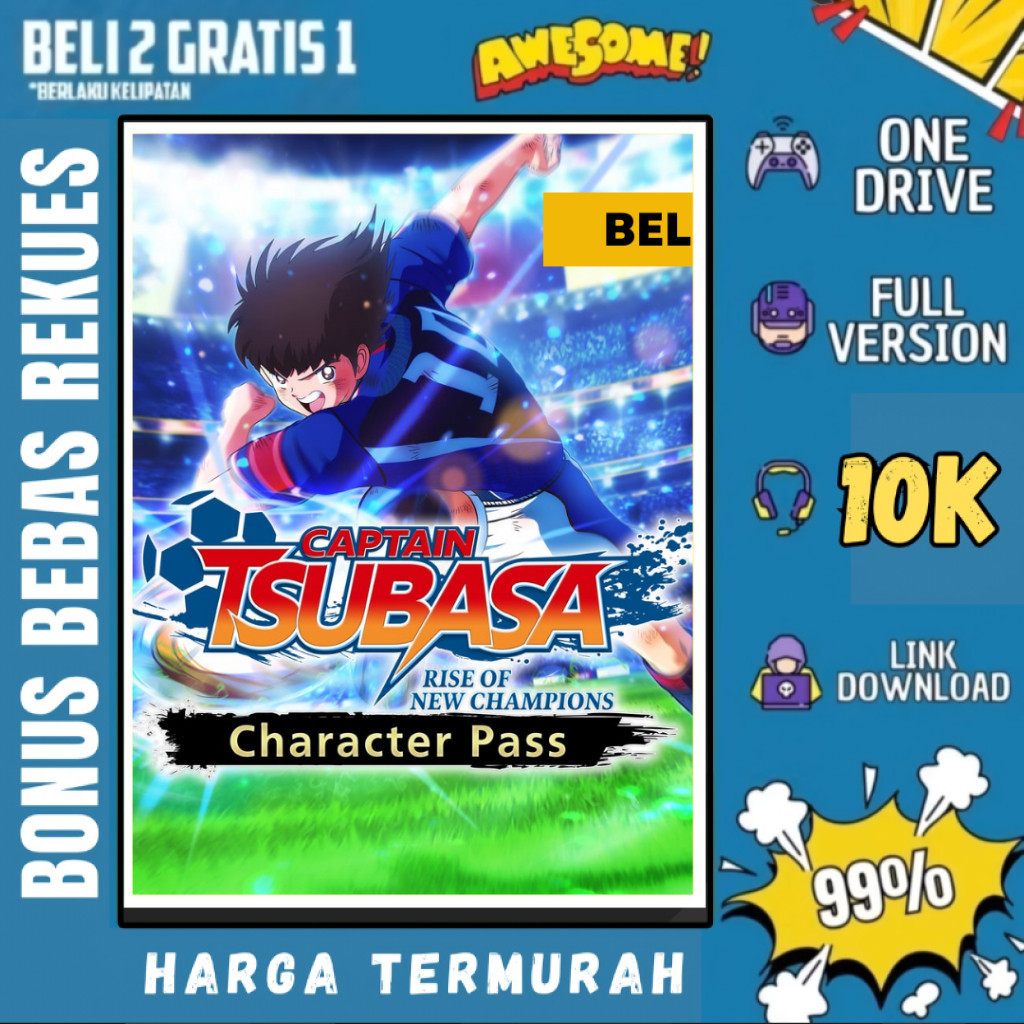 Jual CAPTAIN TSUBASA RISE OF NEW CHAMPIONS DELUXE EDITION - GAME PC ...
