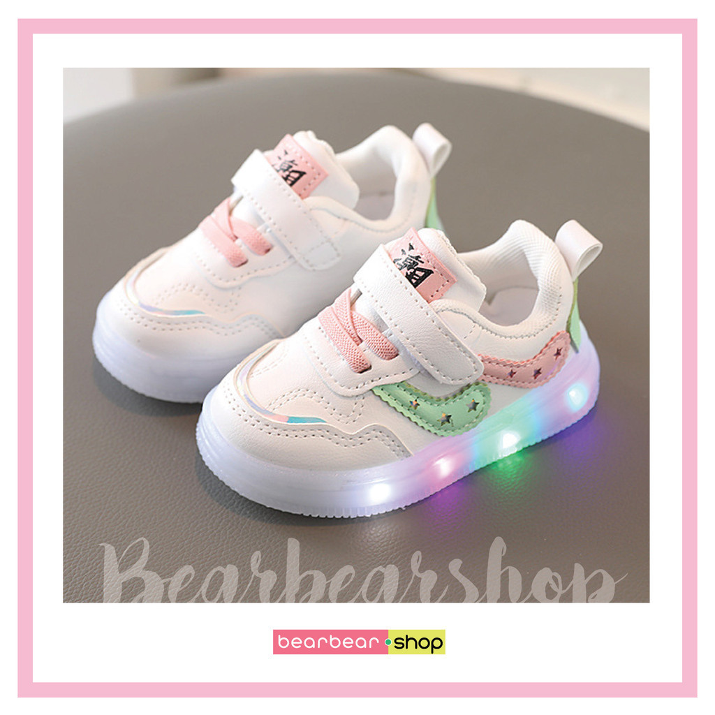 Jual SEPATU ANAK LED DOUBLE NIK STAR / SEPATU ANAK PEREMPUAN LAKI LAKI ...