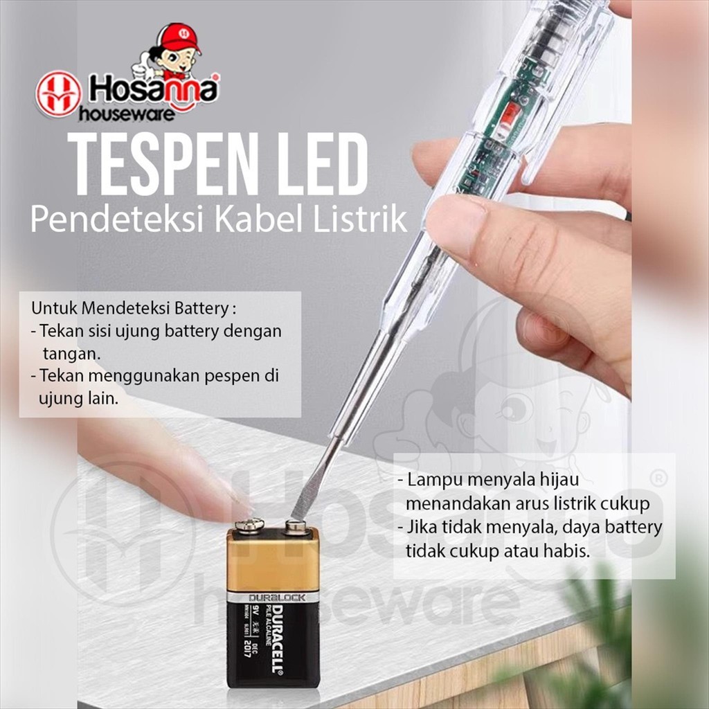 Jual Obeng Tespen Listrik / Obeng Tester Sensor Minus | Shopee Indonesia