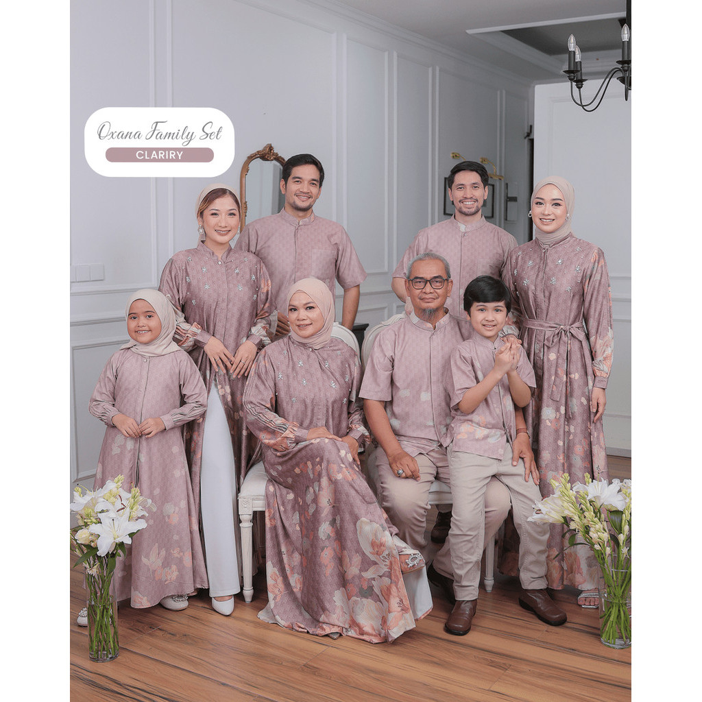 Jual Gamaleea - Oxana Family Set Clarity / Seragam Keluarga Pernikahan ...