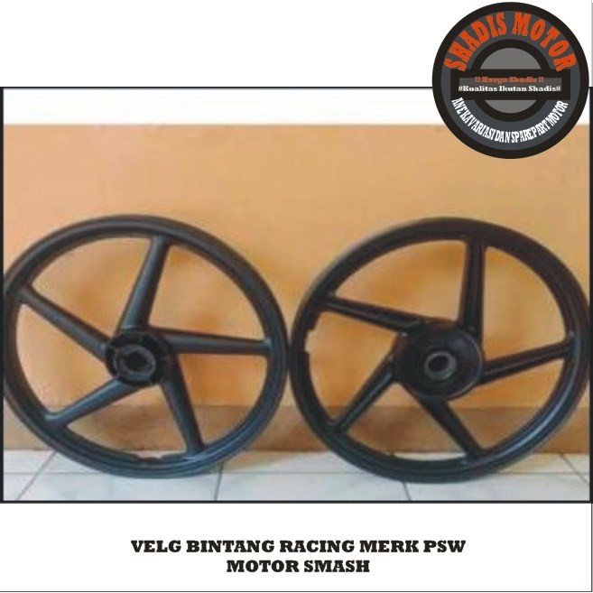 Jual Velg Bintang Motor Merk PSW Ukuran 140/160 Ring 17 Motor Smash ...