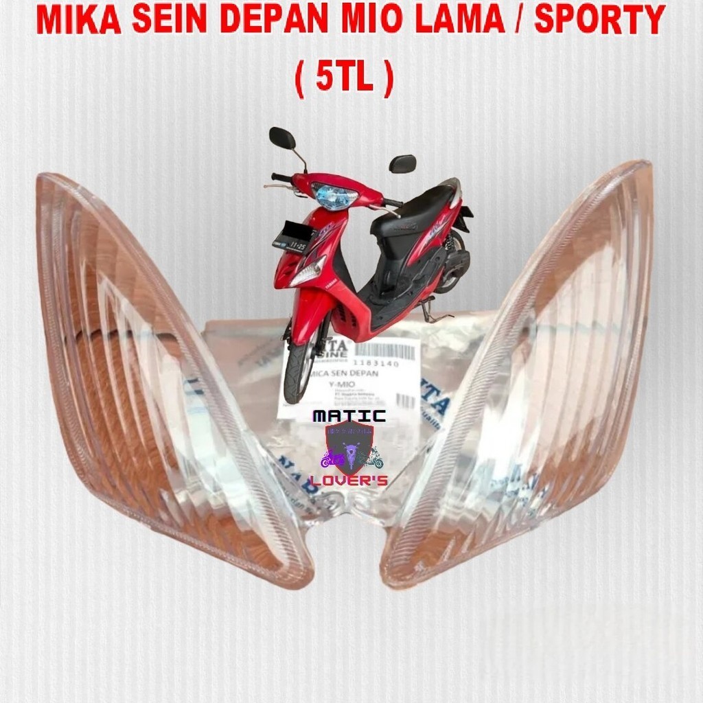 Jual kaca mika sein sen riting depan kanan kiri mio sporty 5TL set ...